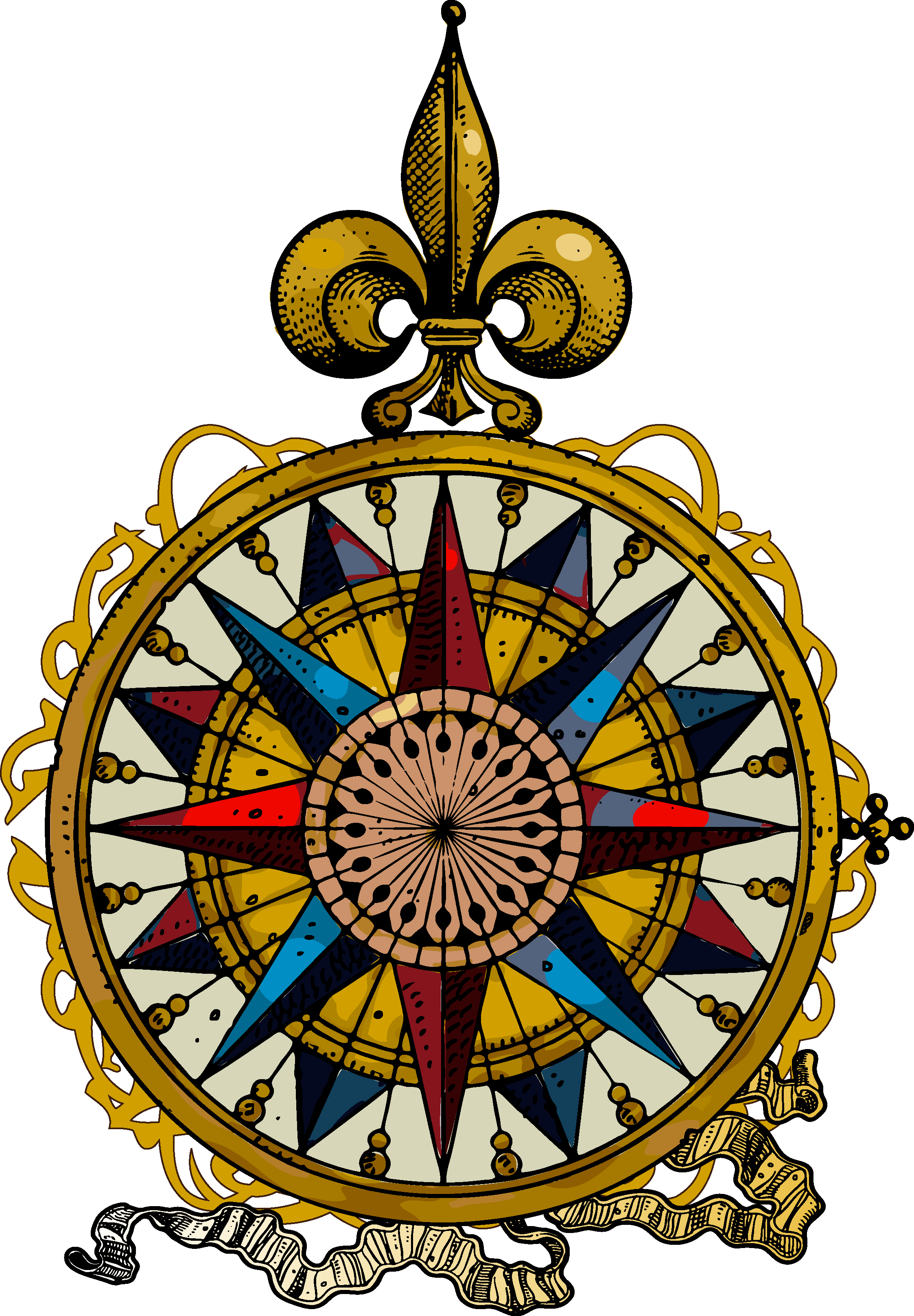 Compass Rose Stock Photography Antique Wind Rose - Compass Rose Stock ...