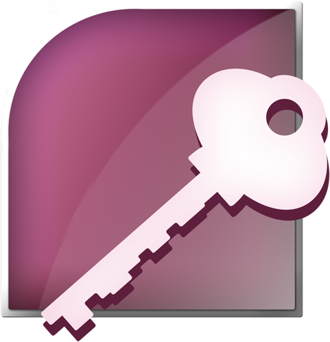 Ms - Microsoft Access Icon - (512x512) Png Clipart Download