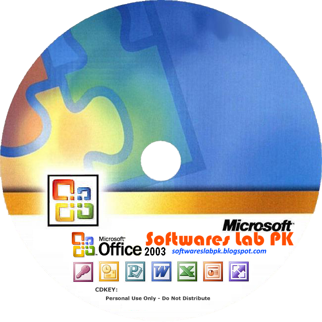 Ms-office - Microsoft Office 2003 - (650x650) Png Clipart Download