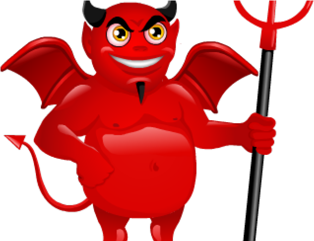 Demon Clipart Shaitan - Cartoon Devil Transparent Background - Full ...