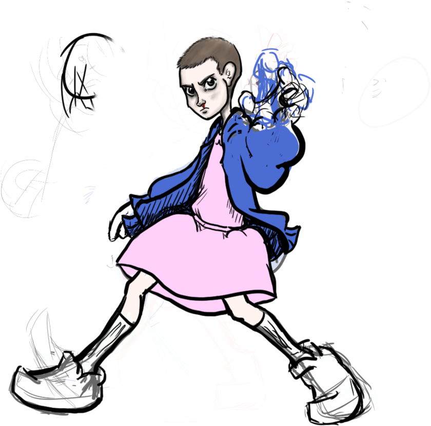 Eleven Wip By Short Change Hero - Cartoon - (920x869) Png Clipart Download