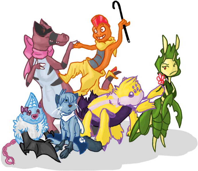 Pokemon White Team By Stais - Cartoon - Full Size PNG Clipart Images ...