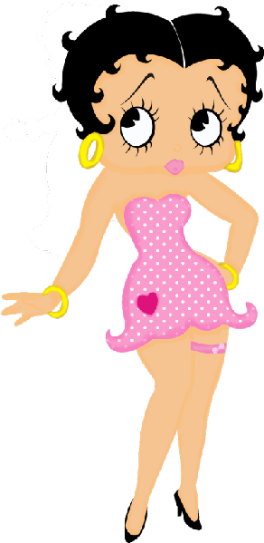 Betty Boop Cartoon Images On A Transparent Background - Betty Boop ...