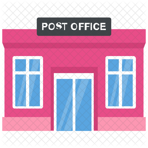 Post Office Icon - Post Office - (512x512) Png Clipart Download