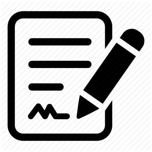 Doc, Document, List, Note, Paper, Pen, Pencil Icon - Paper Pencil Icon ...