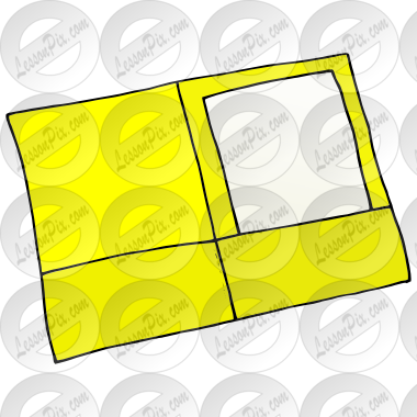 Picture For Classroom Therapy Use Great Paper In Folder - Illustration ...