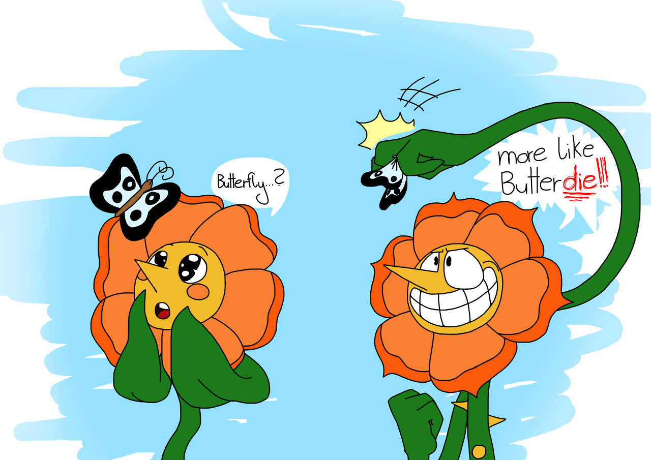 Cagney Carnation X Cuphead - Full Size PNG Clipart Images Download