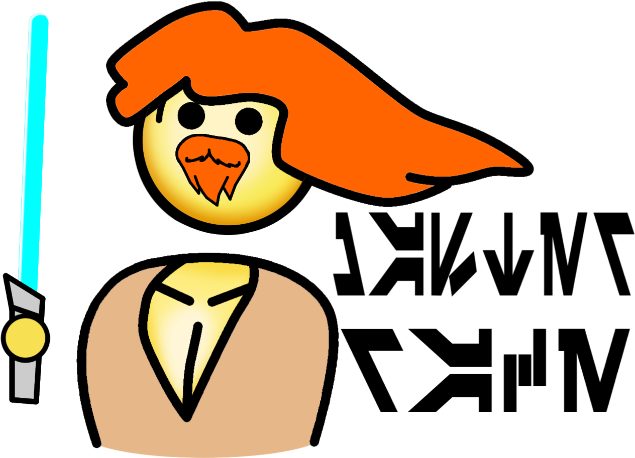 Sticker Jvc Star Wars Master Race Elite Jedi Chevalier - Cartoon - (1280x960) Png Clipart Download