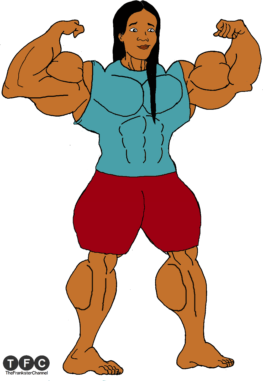 Connie Gets Pumped By Thefranksterchannel Connie Gets - Bodybuilding ...