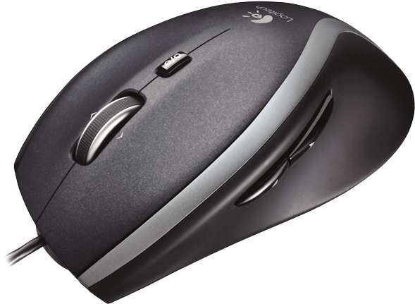 Corded Mouse M500 - Logitech Corded Mouse M500 - (687x600) Png Clipart ...