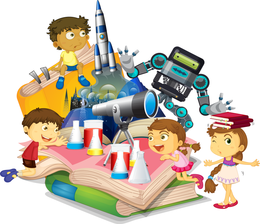 Stem Education Clip Art - (860x742) Png Clipart Download