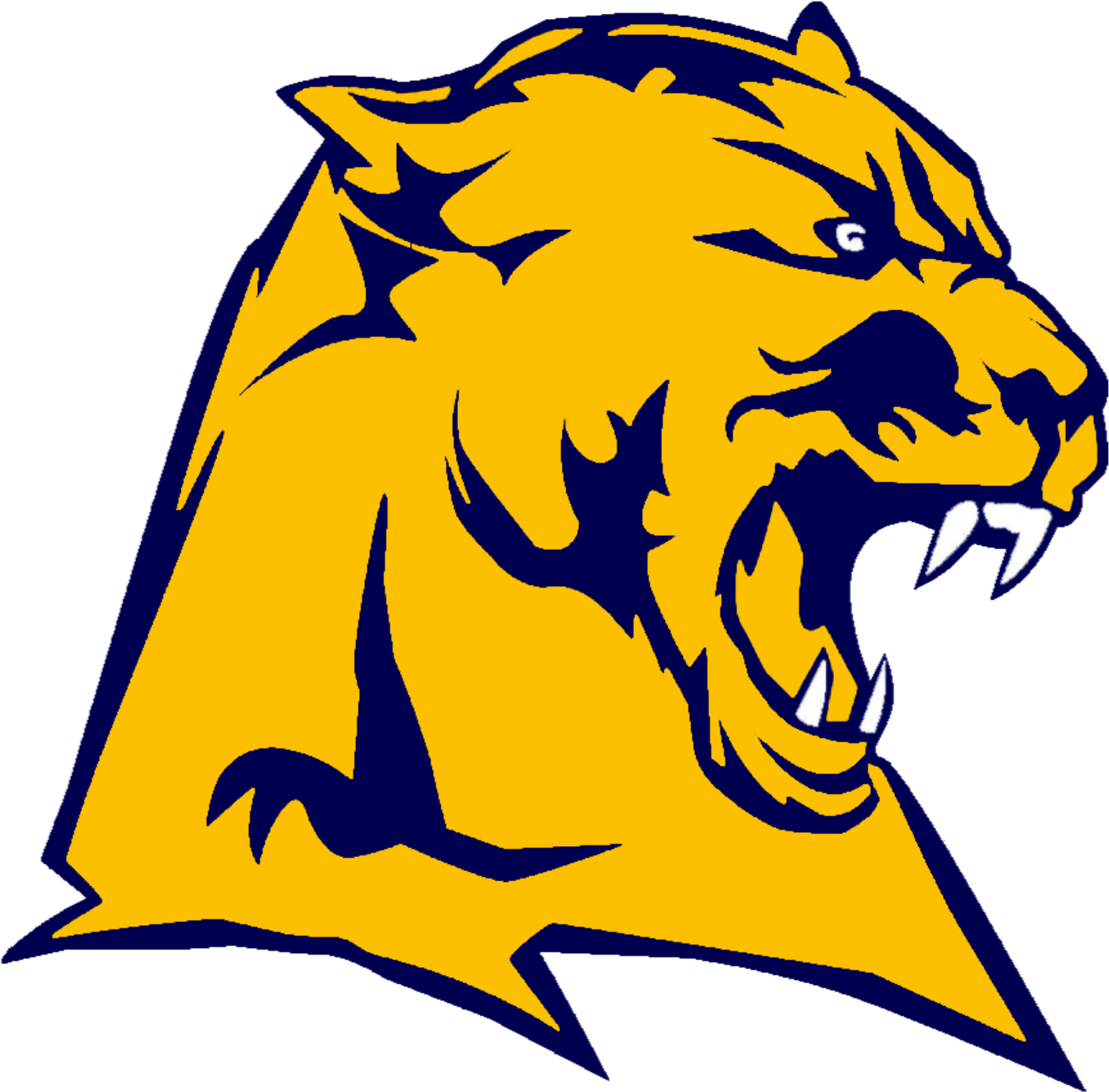 Whitmer Panther Logo - Whitmer Panthers - (2000x2031) Png Clipart Download