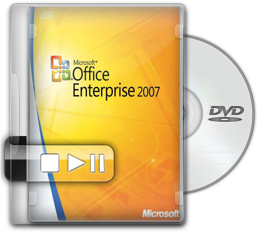 6/10 - Microsoft Office 2007 Enterprise - (512x512) Png Clipart Download