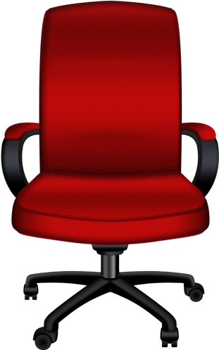 Red Office Chair - Red Office Chair - (518x518) Png Clipart Download