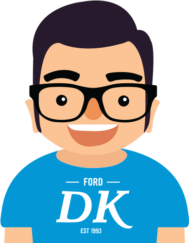 Dk Ford Mascot - Dk Ford - (400x500) Png Clipart Download