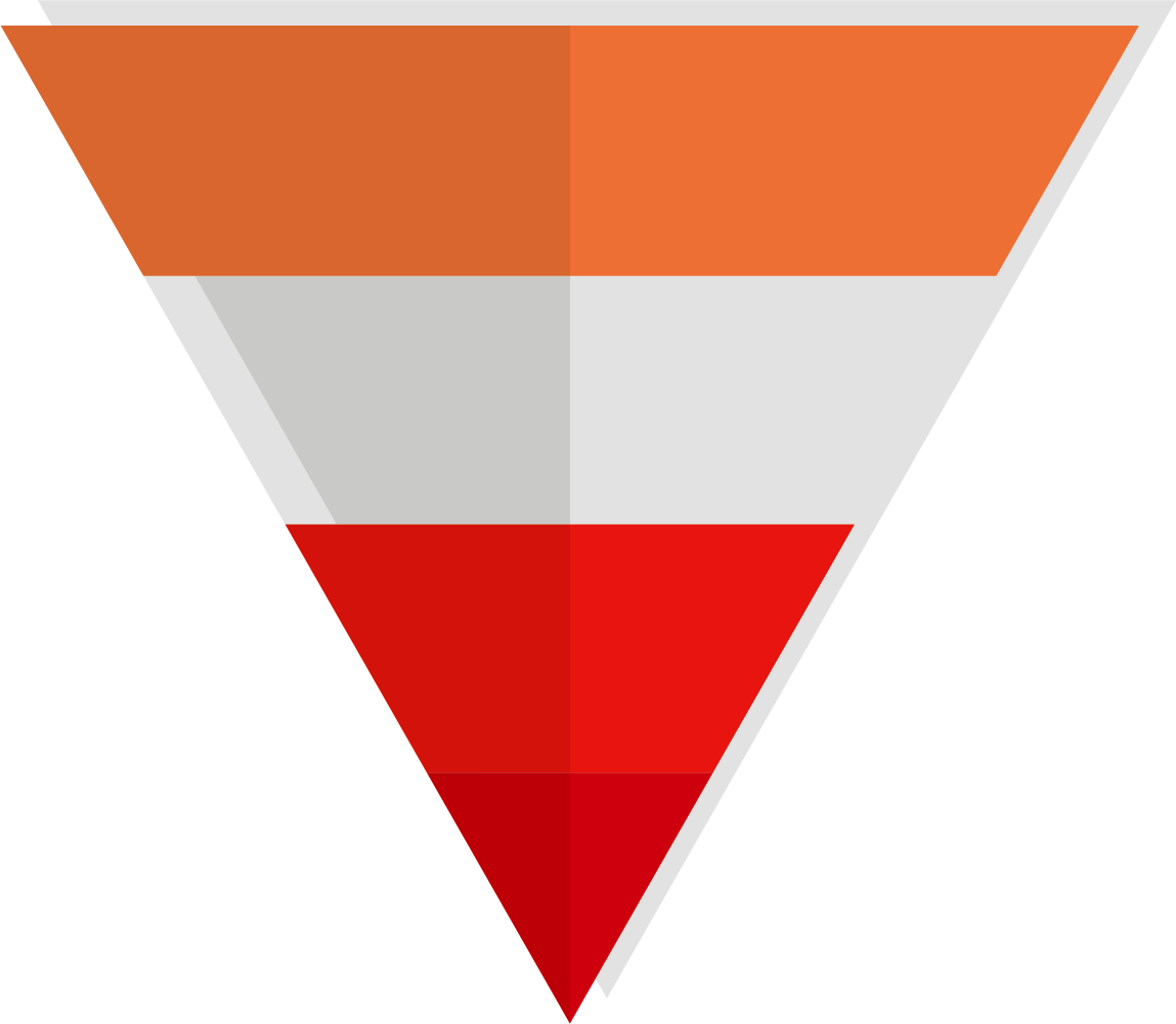 Triangle Red Pattern - Triangle - (1149x1001) Png Clipart Download