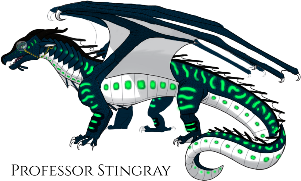Professor Stingray Reference By Aprilsilverwolf - Wings Of Fire Seawing ...