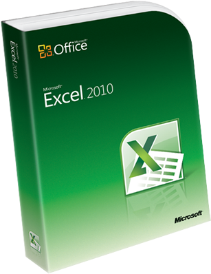 Microsoft Excel 2010 - (342x450) Png Clipart Download