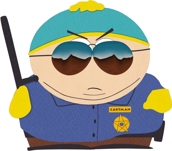 Official South Park Studios Wiki - Cartman As A Cop - (960x540) Png ...