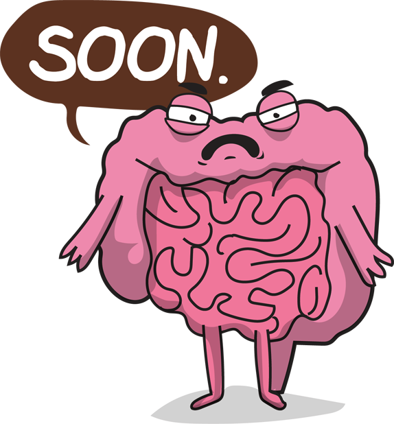Heart And Brain Organ Sticker Set Messages Sticker-1 - Awkward Yeti ...