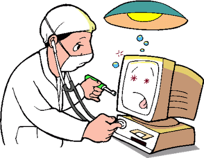 Computer Doctor Clipart - (400x311) Png Clipart Download