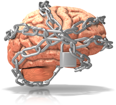 Download Brain Stock Photos - Brain Wrapped In Chains - (400x347) Png ...