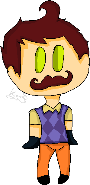 Hello Neighbor Pixel By Ninja-sneke - Hello Neighbor Pixel Art ...