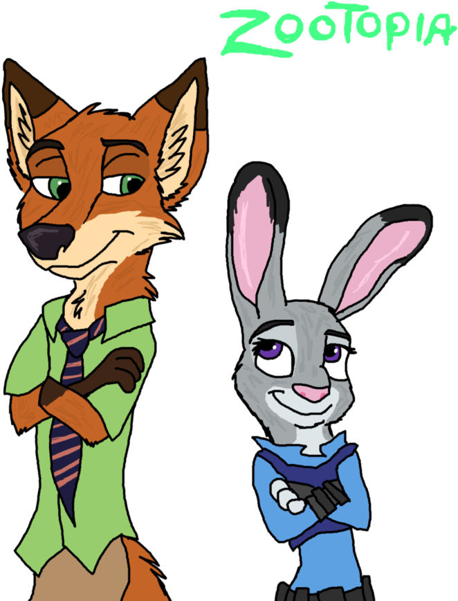 Zootopia Fanart By Lauraswiftfoot - Cartoon - (894x894) Png Clipart ...