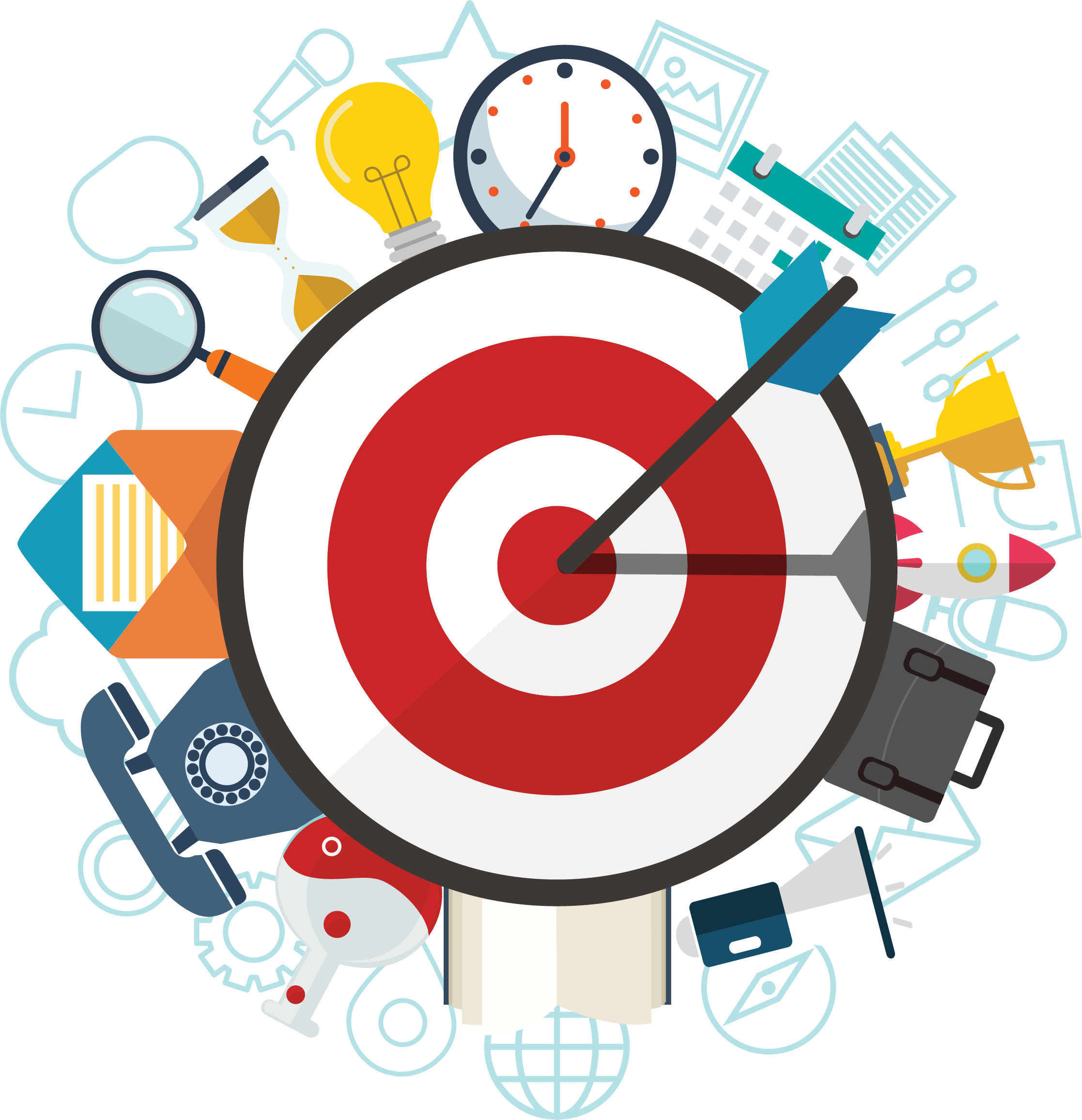 Objectives - Mission And Vission Icon - Full Size PNG Clipart Images ...