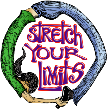Stretch Your Limits - Namaste Sticker - (800x423) Png Clipart Download