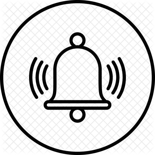 Timer Drawing - Bell Ring Icon Png - (512x512) Png Clipart Download