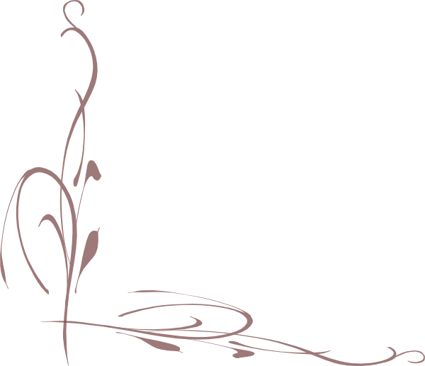 Corner Page Border Designs - (600x517) Png Clipart Download