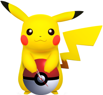 Desktop Gadget Clock Pokemon Pikachu *interactive* - Super Smash Bros ...