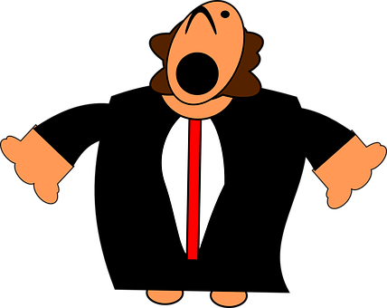 Opera Singer Singer Opera Man Singing Teno - Opera Singer Gif Cartoon ...
