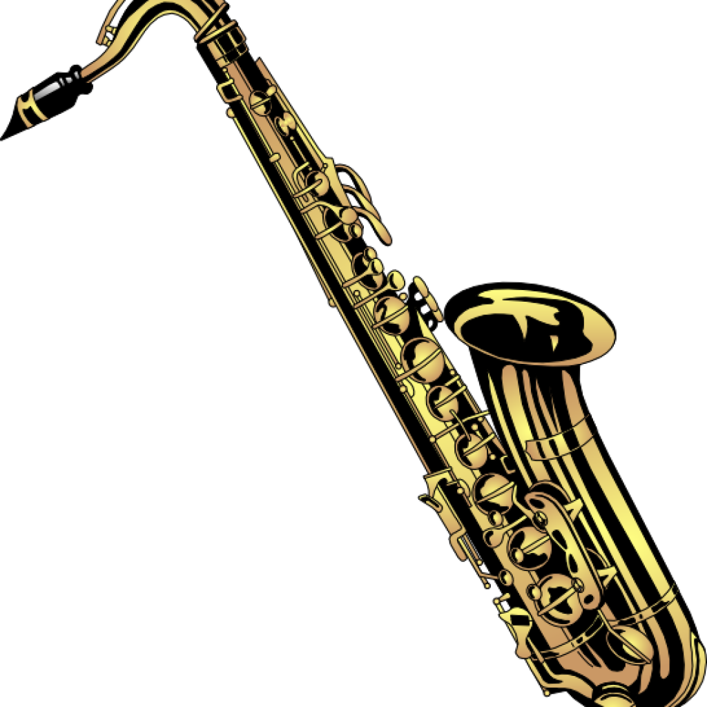 Saxophone Clipart Saxophone 6 Clip Art At Clker Vector - Tenor ...