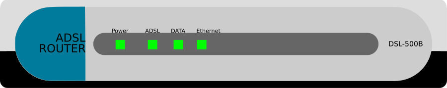 Cisco Router Clipart - Dsl Image Png Clipart - (2400x475) Png Clipart ...