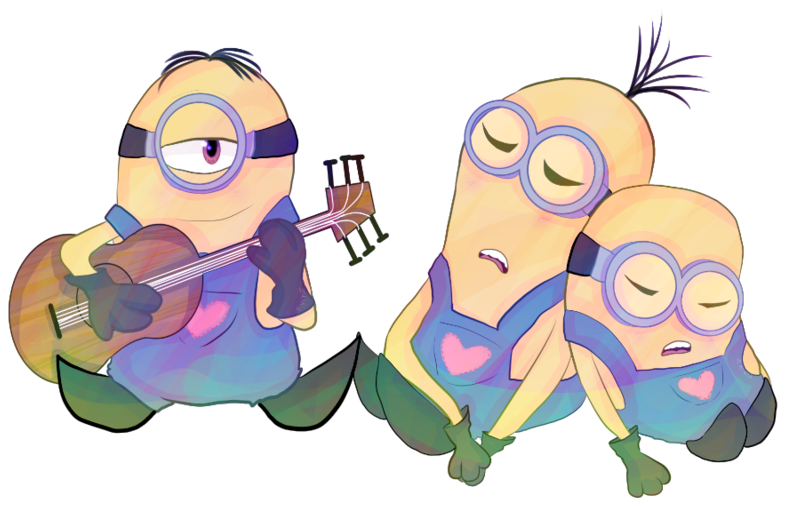 Minions By Niraki-chan - Cartoon - (800x622) Png Clipart Download