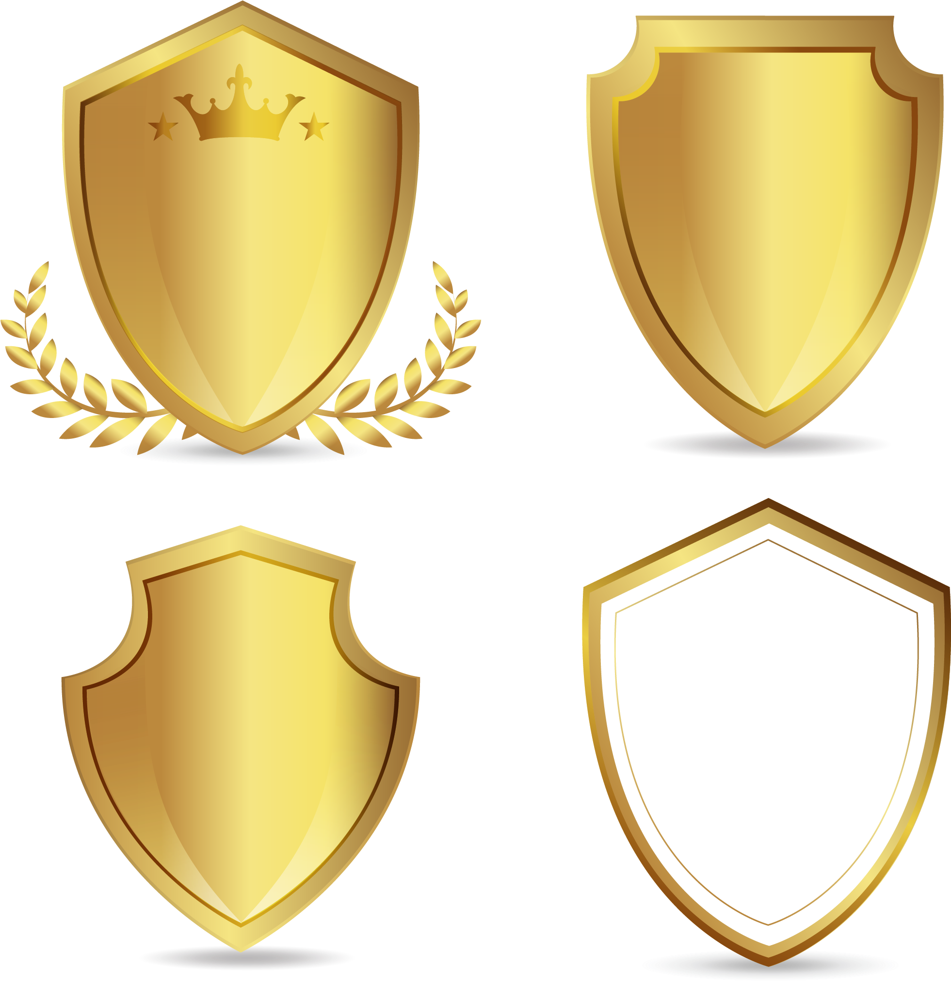 Euclidean Vector Download - Gold Shield Logo Png - (1963x2034) Png ...