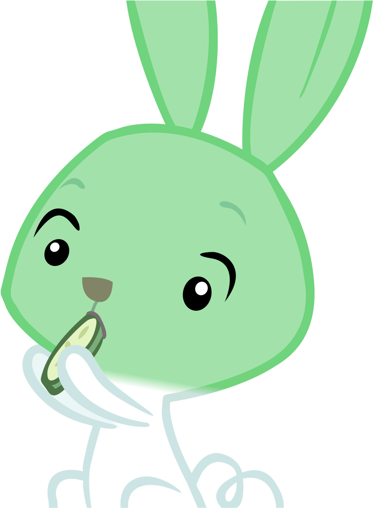 Sick Angel Bunny Vector By Thesharp0ne Sick Angel Bunny - Sickly Bunny ...