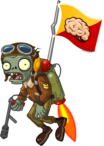 Pvz Zombie Flag