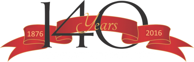 Celebrating 140 Years - Vector Graphics - (640x206) Png Clipart Download