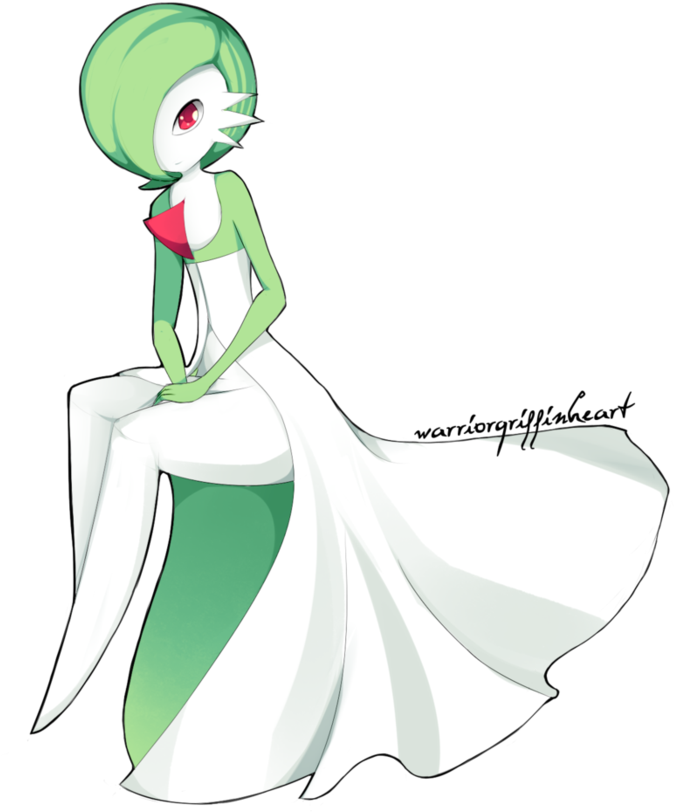 Gardevoir By Warriorgriffin - Drawing - (894x894) Png Clipart Download