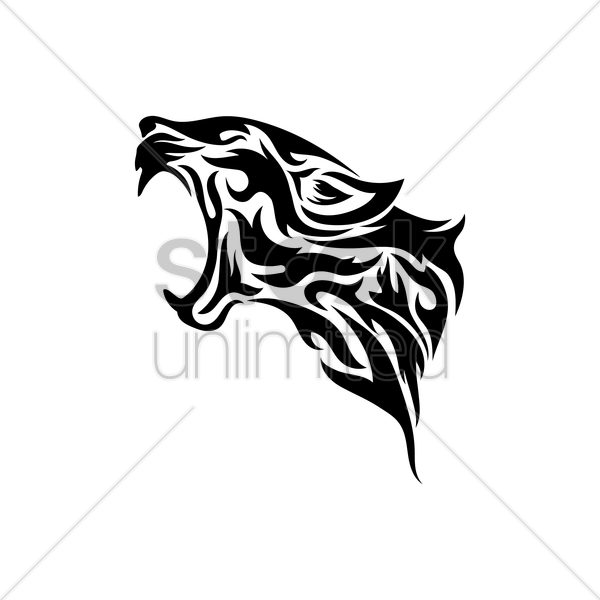 Angry Tribal Leopard Head Tattoo Design - Tribal Cheetah Tattoo Designs ...