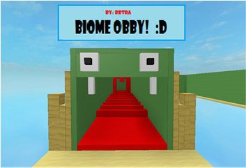 Biome Obby - Cartoon - (352x352) Png Clipart Download