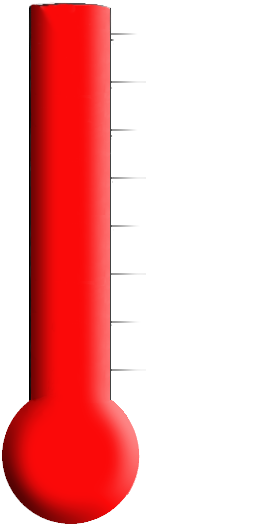 Clipart Info - Exploding Thermometer Transparent - (290x570) Png ...