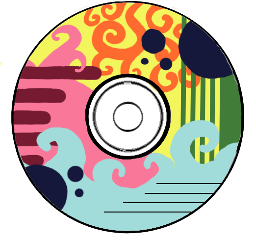 Design Cd Cover - Cd Cover Design Png - (521x503) Png Clipart Download