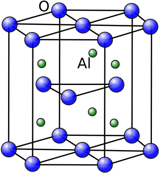 Trigonal Crystal Structure Of Sapphire - Octahedral Voids In Hcp - Full ...