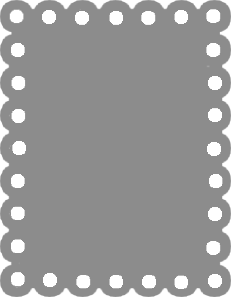 Scalloped Edge Clipart - Font - Full Size PNG Clipart Images Download