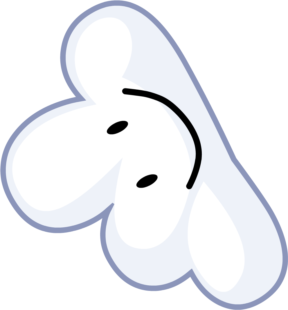 Cloudy Wiki Pose - Cloudy Bfb - (1003x1080) Png Clipart Download