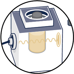 Raman Spectrometer - Step - Cartoon - (361x361) Png Clipart Download